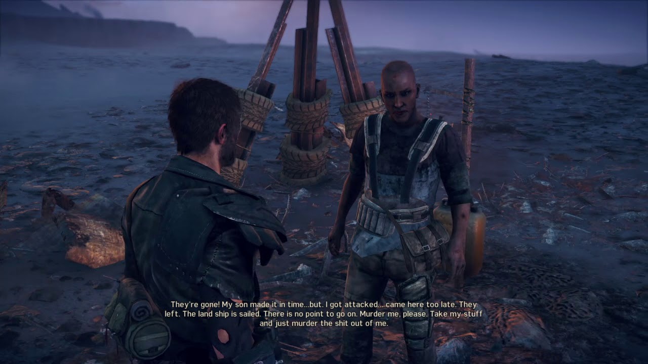 Mad Max - Mercy Killing a Pink Eye Follower - YouTube