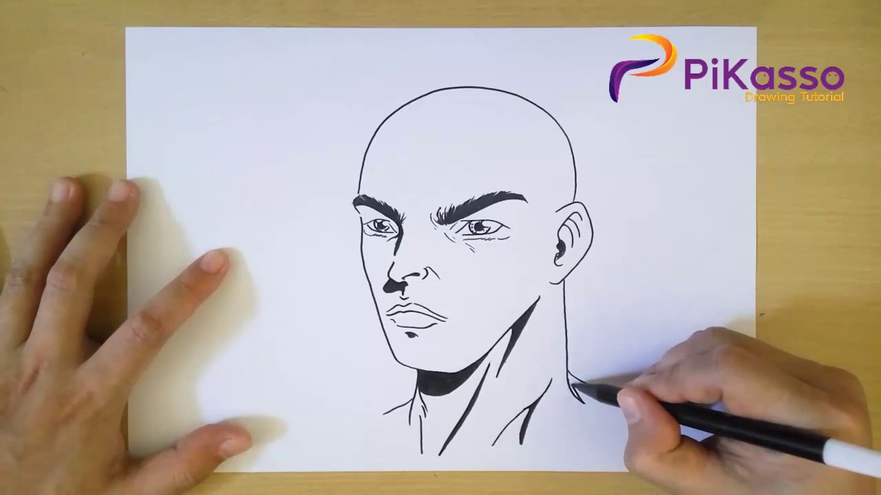 How to Draw Saitama One Punch Man - Realistic Edition - YouTube