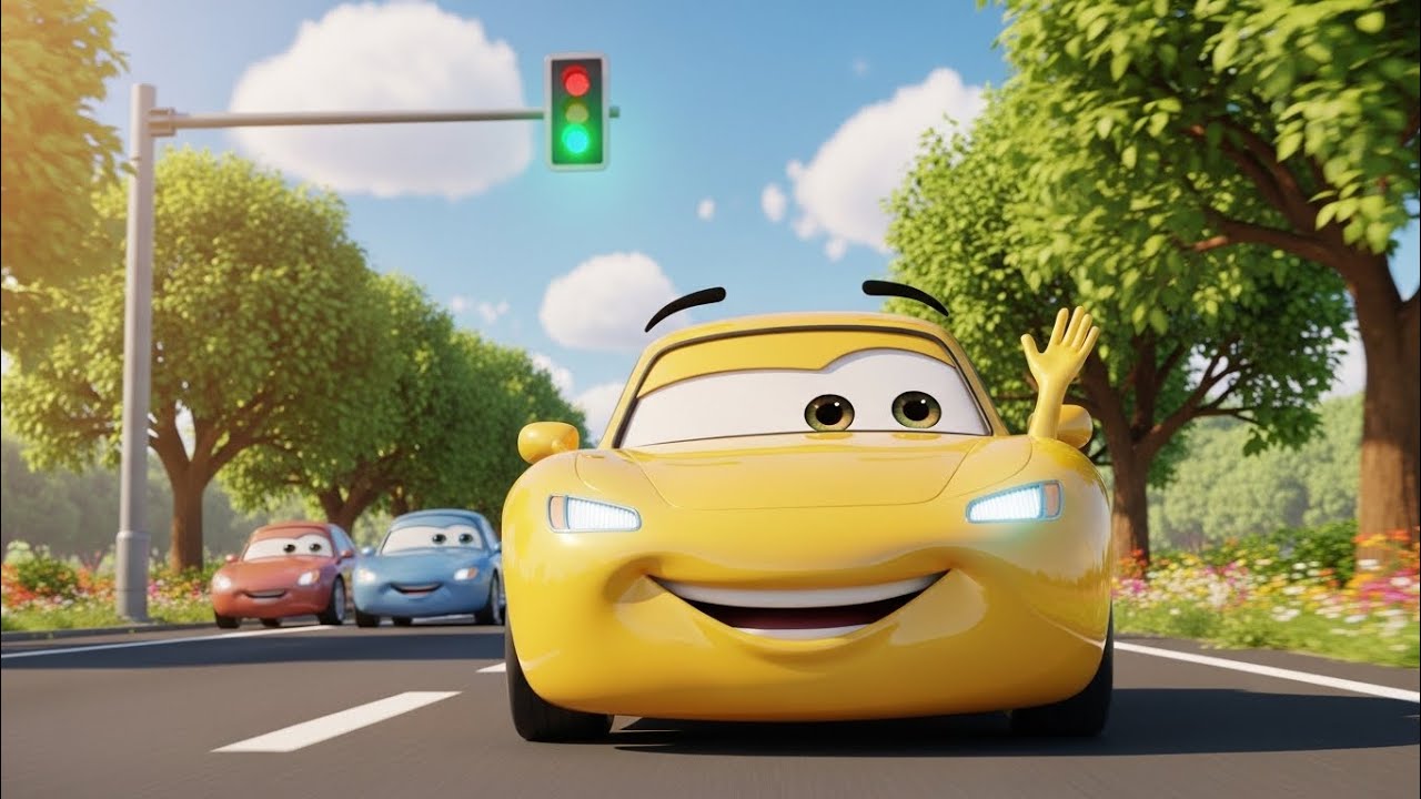Speedy Car Fun Ride 🚗💨 | Kids Car Song & Nursery Rhyme for Toddlers⭐ ...