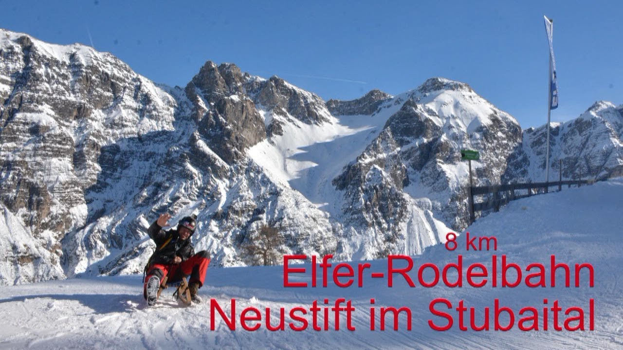 Elfer Rodelbahn Neustift 8 km Der Alpenrodler - YouTube