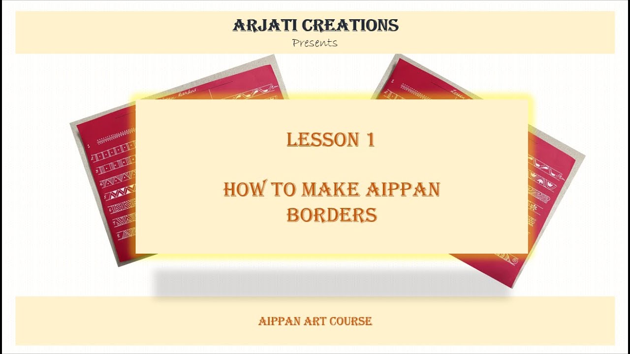 Aippan Lesson 1 / Aippan Art / Uttarakhand Aippan Art / How to draw ...