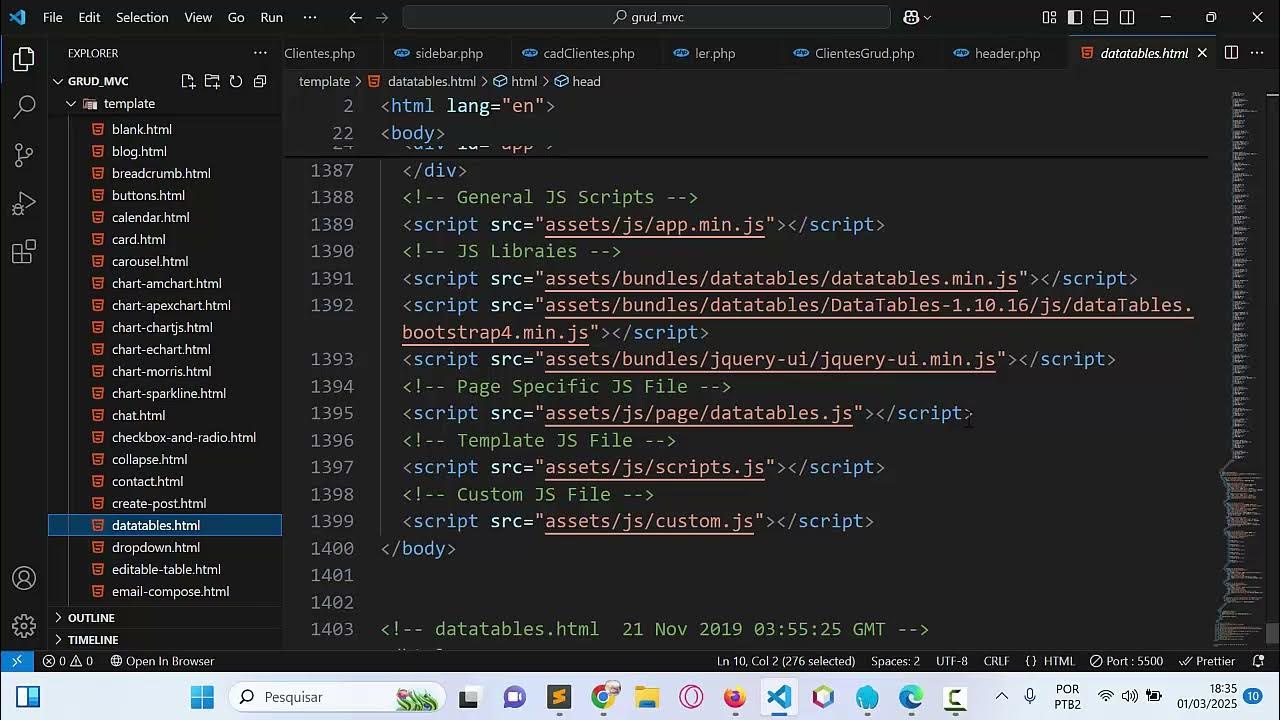 Mini Curso como criar um Grud no padrão MVC com PHP 8.2 e Composer - AULA 25 - YouTube