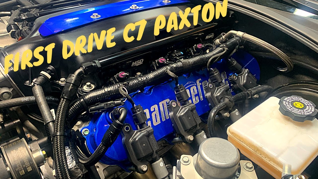 “Area 65” C7 Project first drive with the ECS Paxton on E85. - YouTube