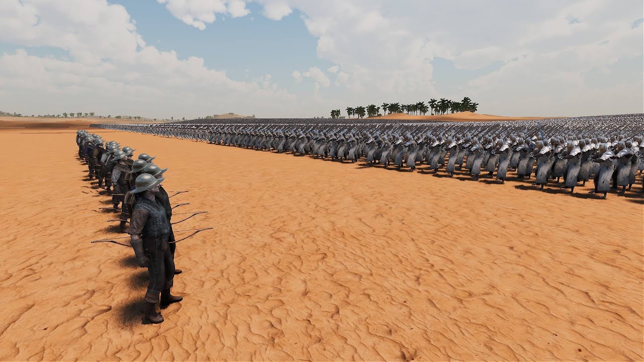 30 FULL-AUTO ARCHERS vs 150,000 HEAVY KNIGHTS - Ultimate Epic Battle ...