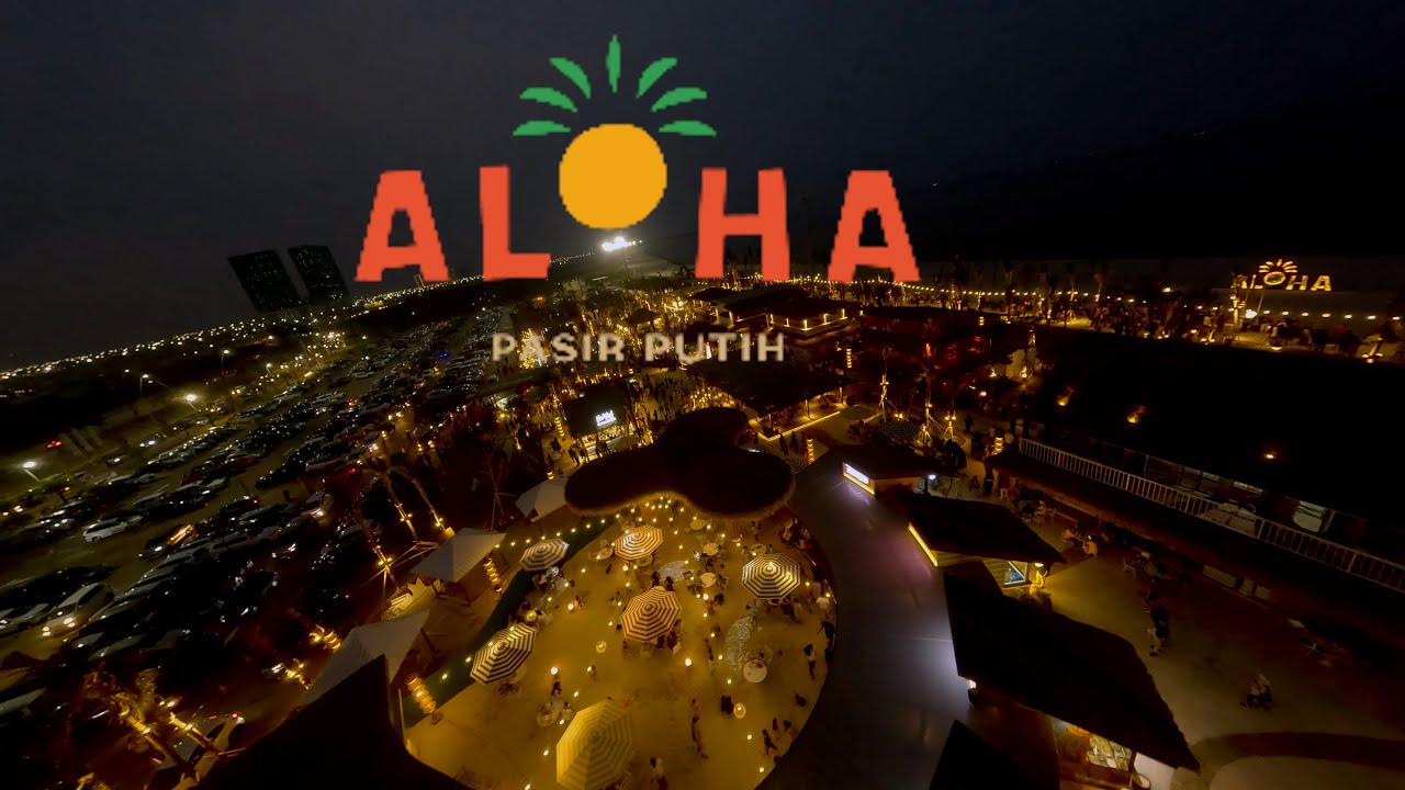 Suasana HAWAI ada di JAKARTA LOH NAMANYA ALOHA PIK 2 - YouTube