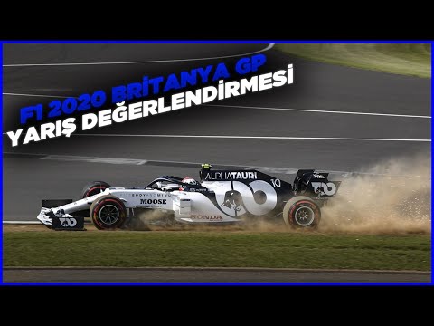 F1 2020 Britanya GP PATLAK LASTİKLERİN SAVAŞI!