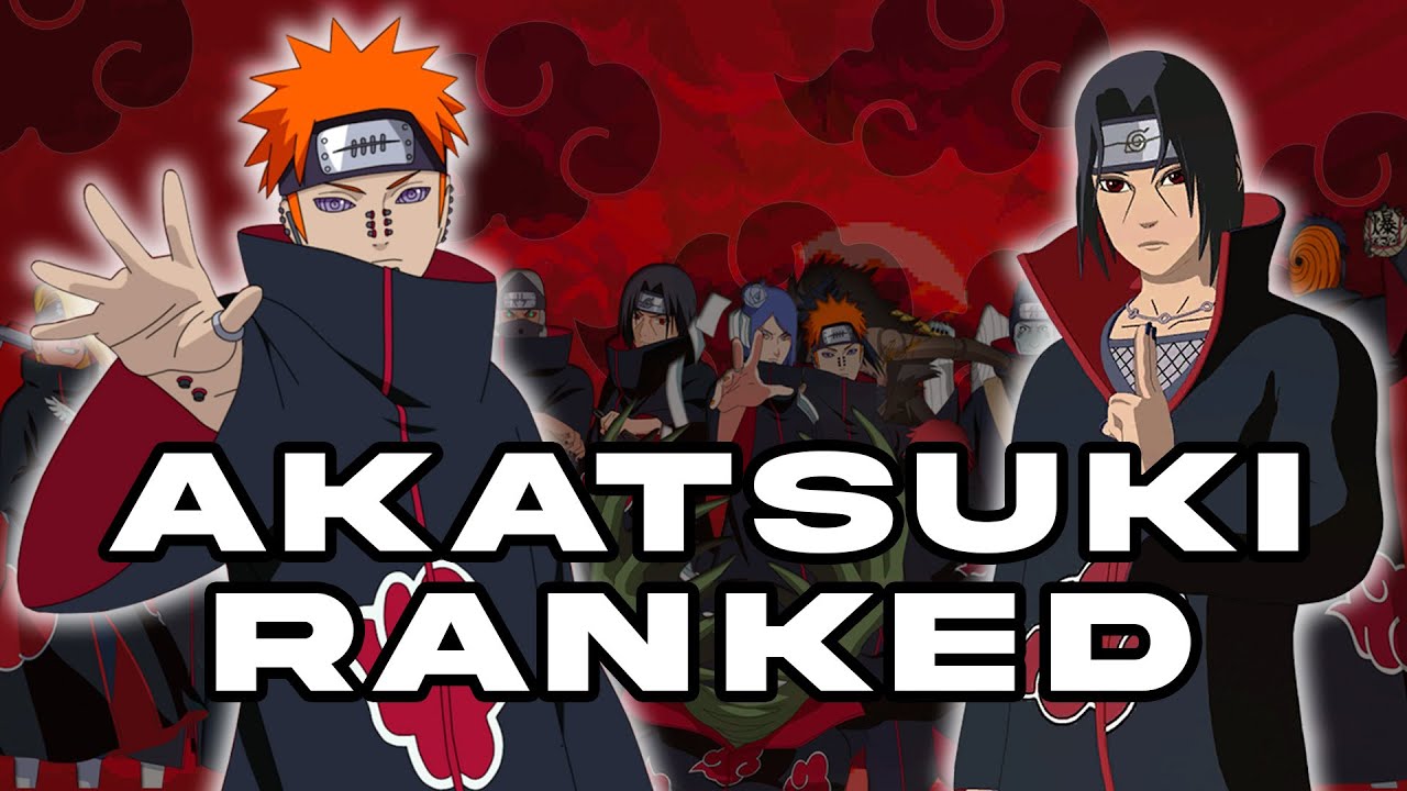 Ranking the Akatsuki From Weakest to Strongest - YouTube