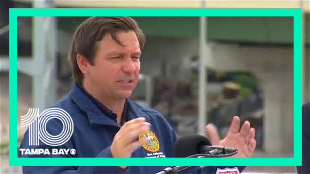 Gov. DeSantis, FDOT Secretary give transportation update - YouTube