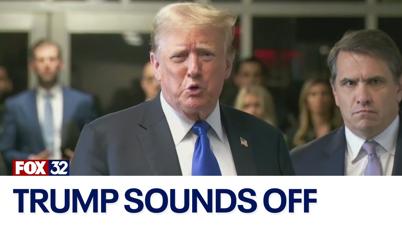 'Very sad day for America': Trump speaks as jury decides his fate - YouTube