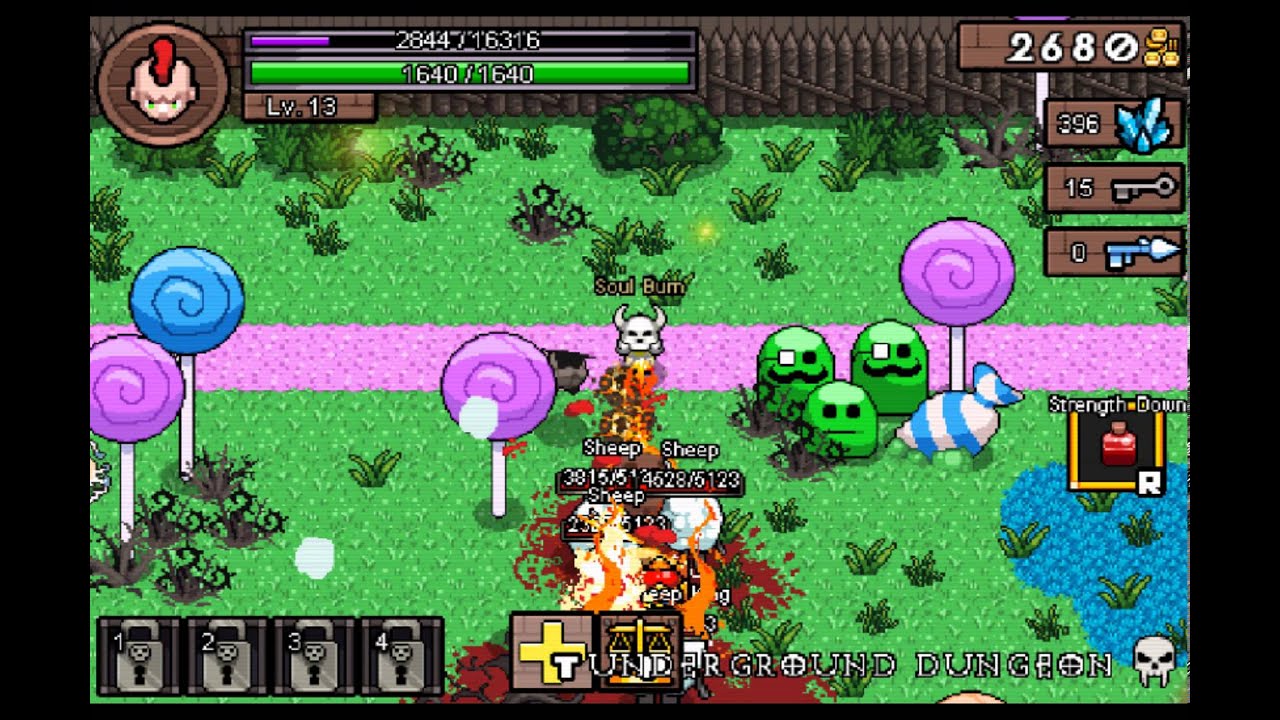 Hero Siege 200 & 300 Combo in Secret Sheep Level (Pyro) - YouTube