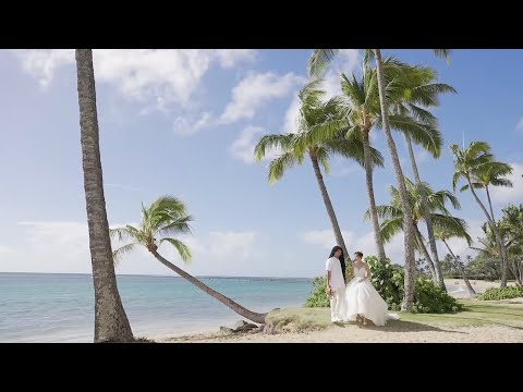 ハワイウェディング ワイアラエビーチ Y&K（Sweet Motion Studio) - YouTube