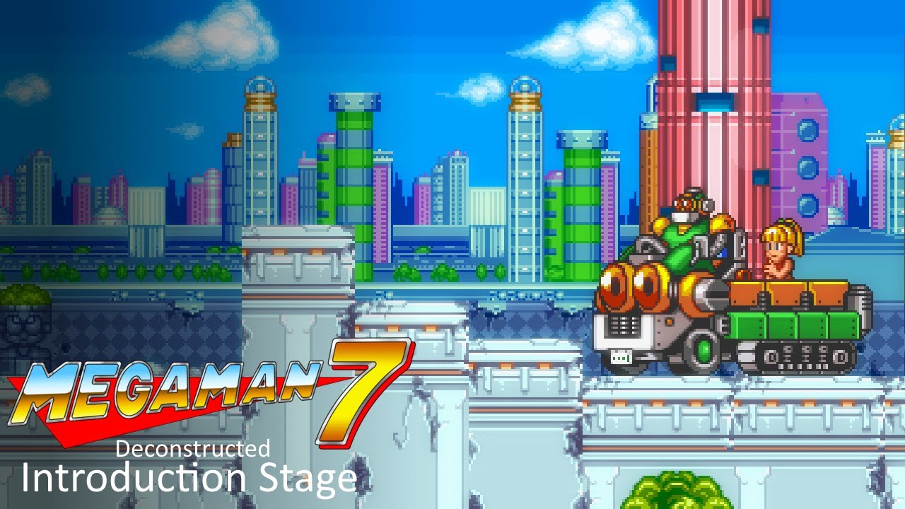 Mega Man 7 Deconstructed Audio - Introduction Stage - YouTube