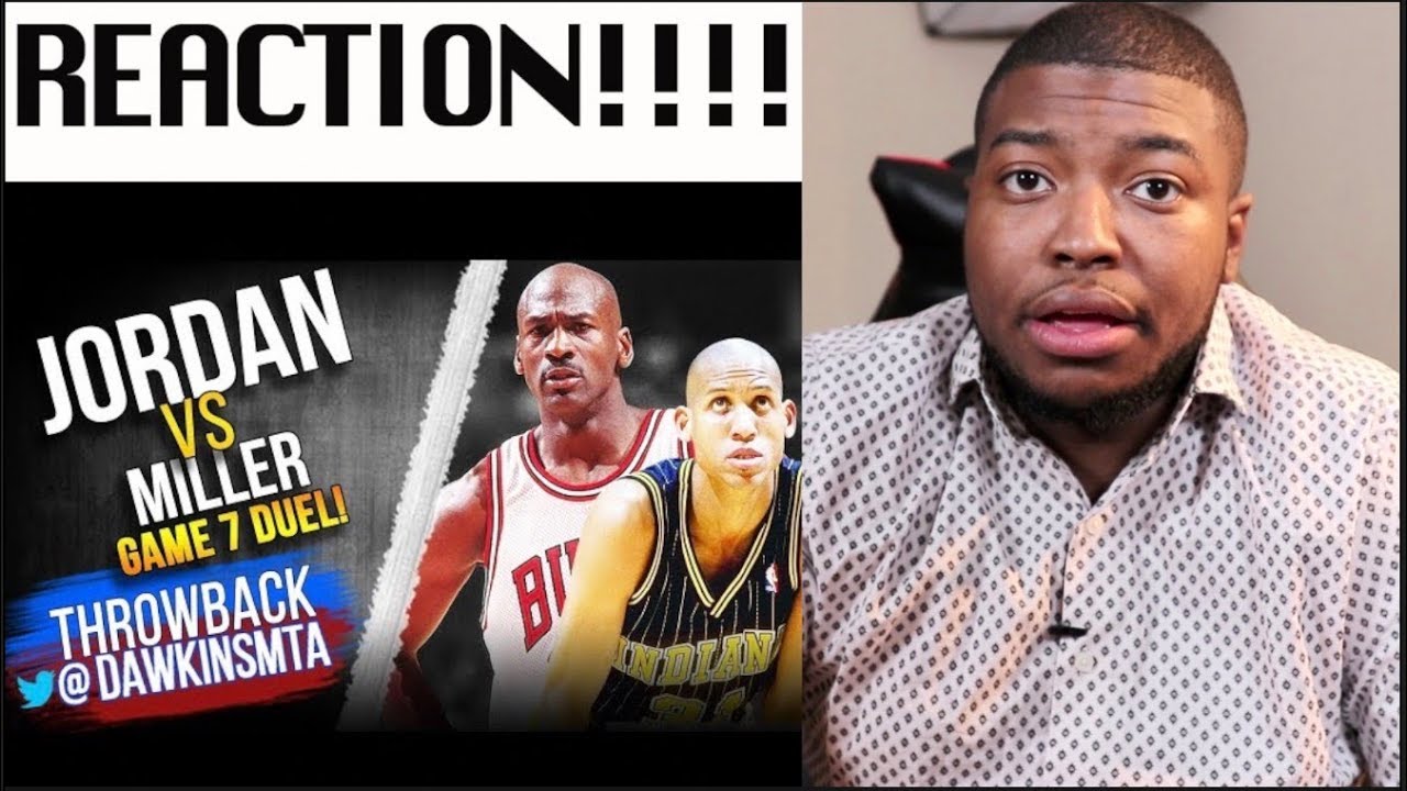 Michael Jordan VS Reggie Miller In ECF Game 7 1998! MJ TOO GOOD!| EP 41 ...