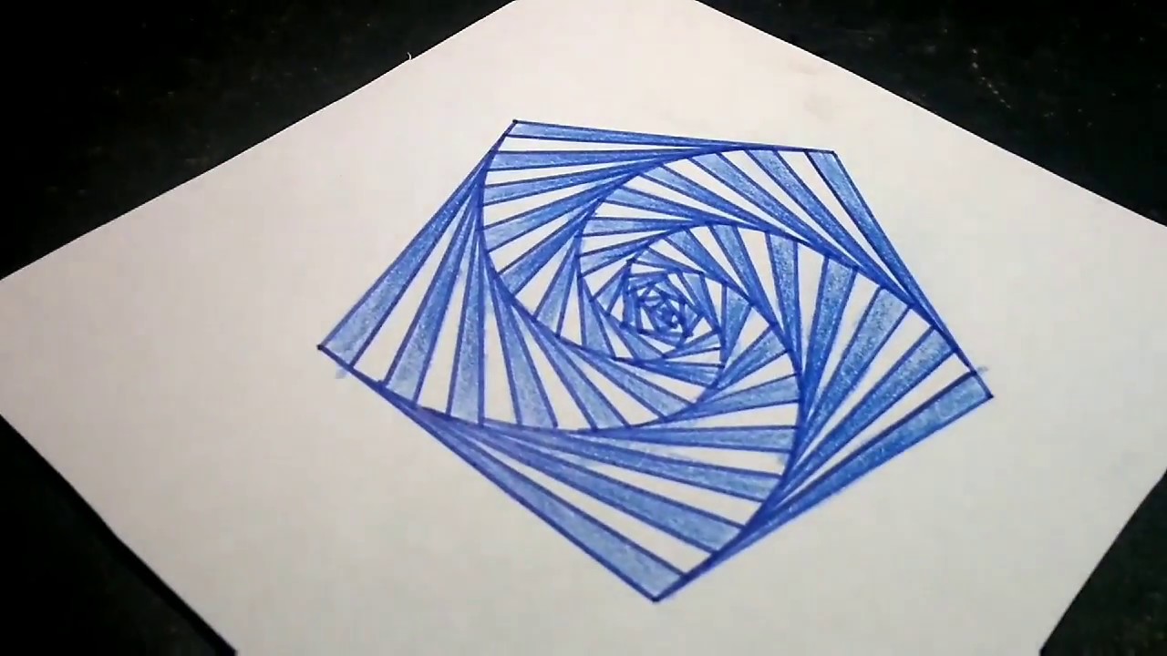 HOW TO DRAW SINGLE PATTERN DESIGN/ DESIGN 13 - YouTube