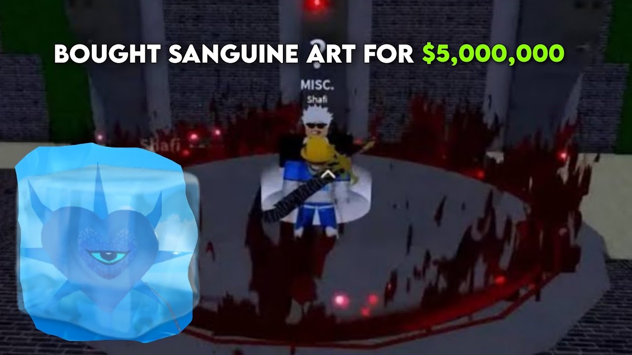 How To Get Sanguine Arts Update 20 Blox Fruits Youtube