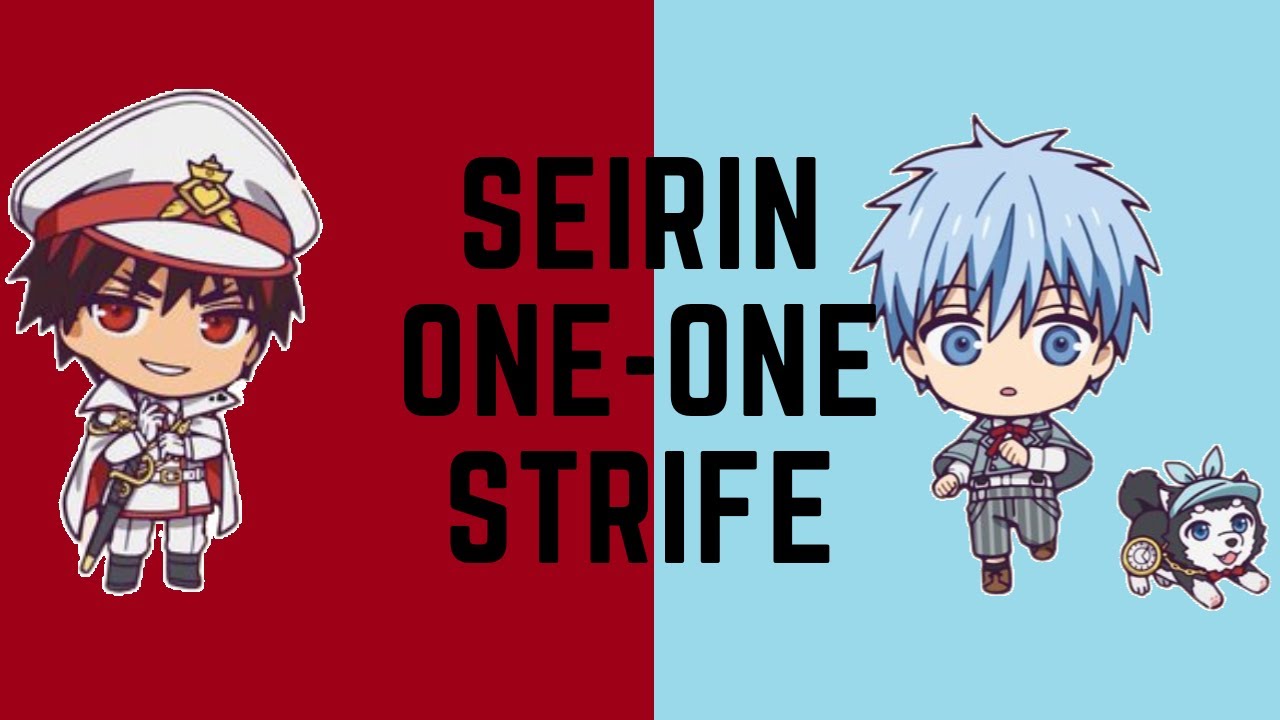 Kuroko, Kagami & Nigō [from Kuroko no Basuke] - Seirin One-One Strife ...