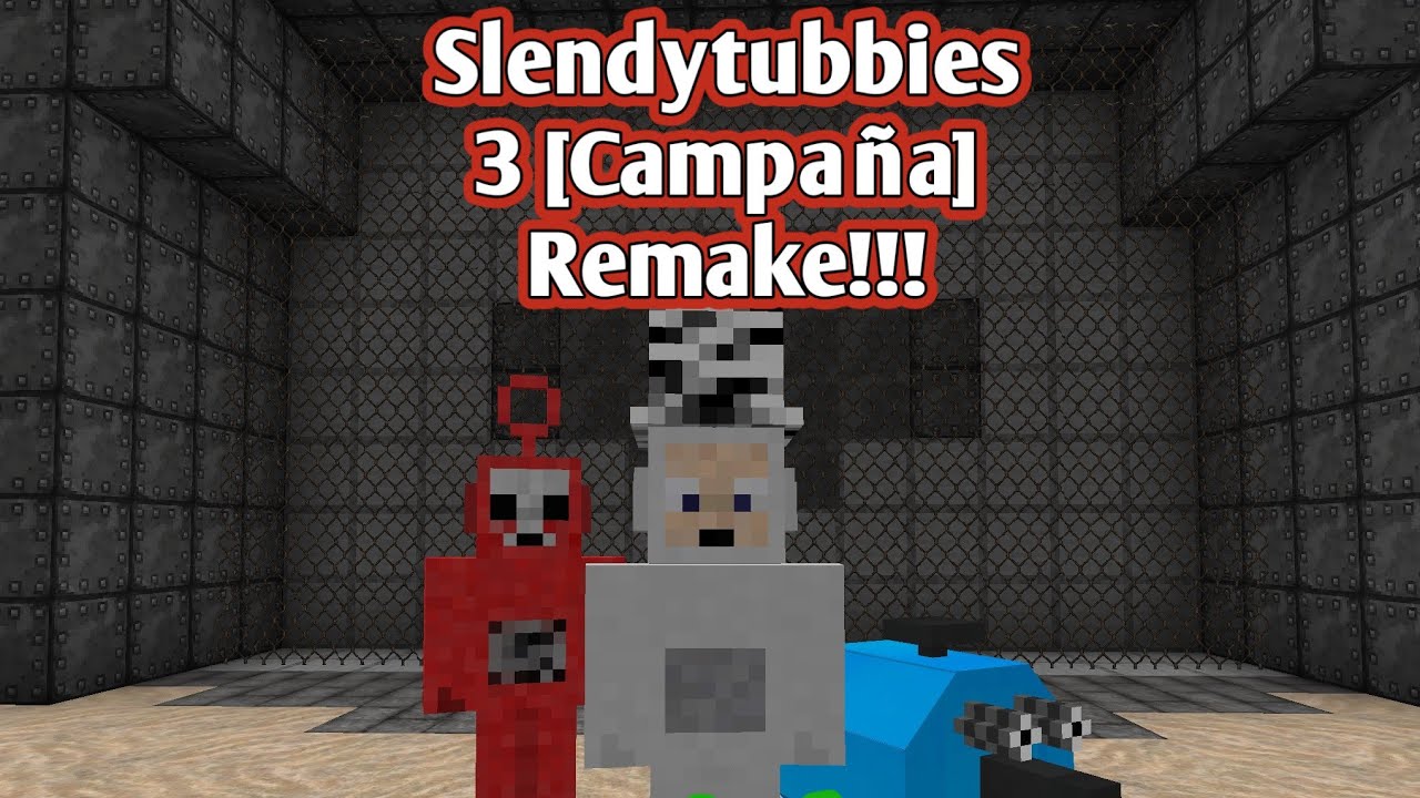 Slendytubbies 3 (Campaña) [Capitulo-3 La Huida] (Minecraft Pe) | Remake ...