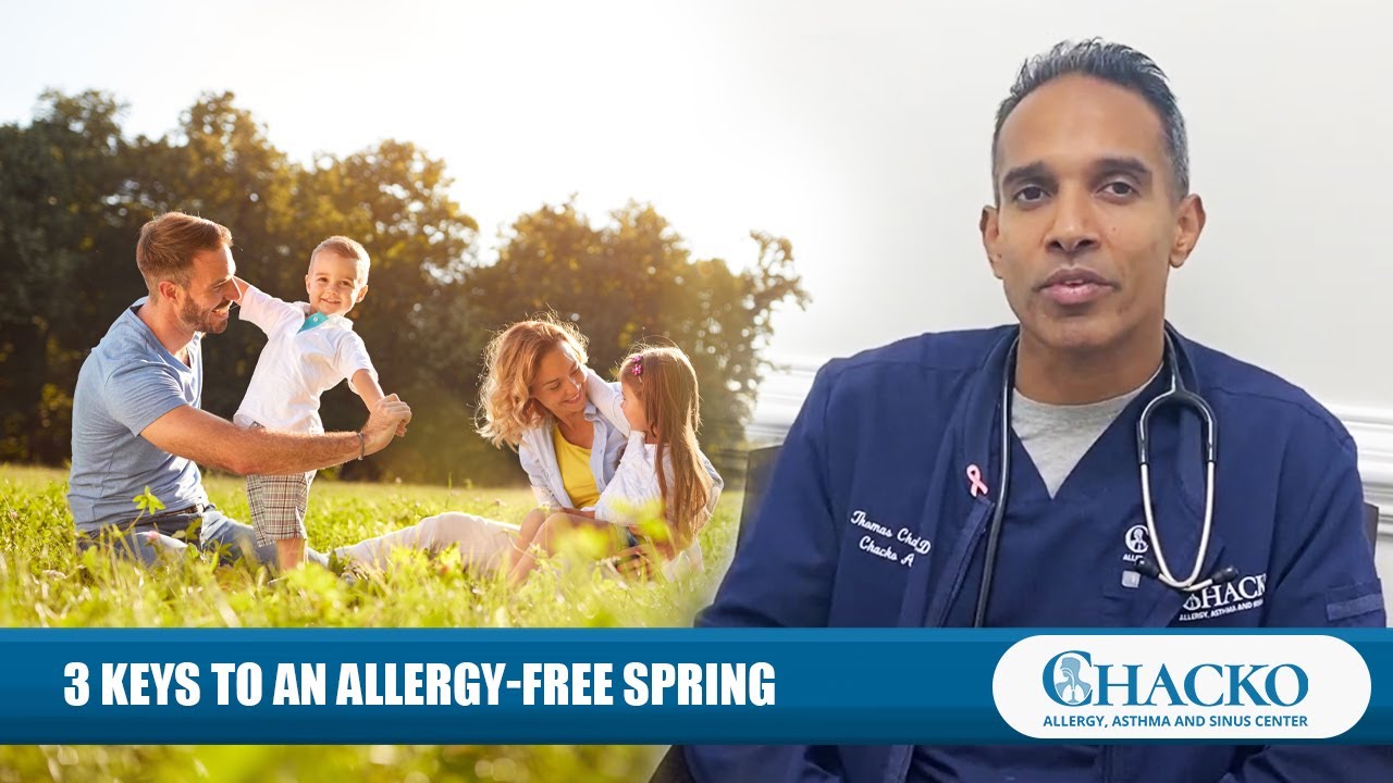 3 Keys to an Allergy-Free Spring [Chacko Allergy] - YouTube