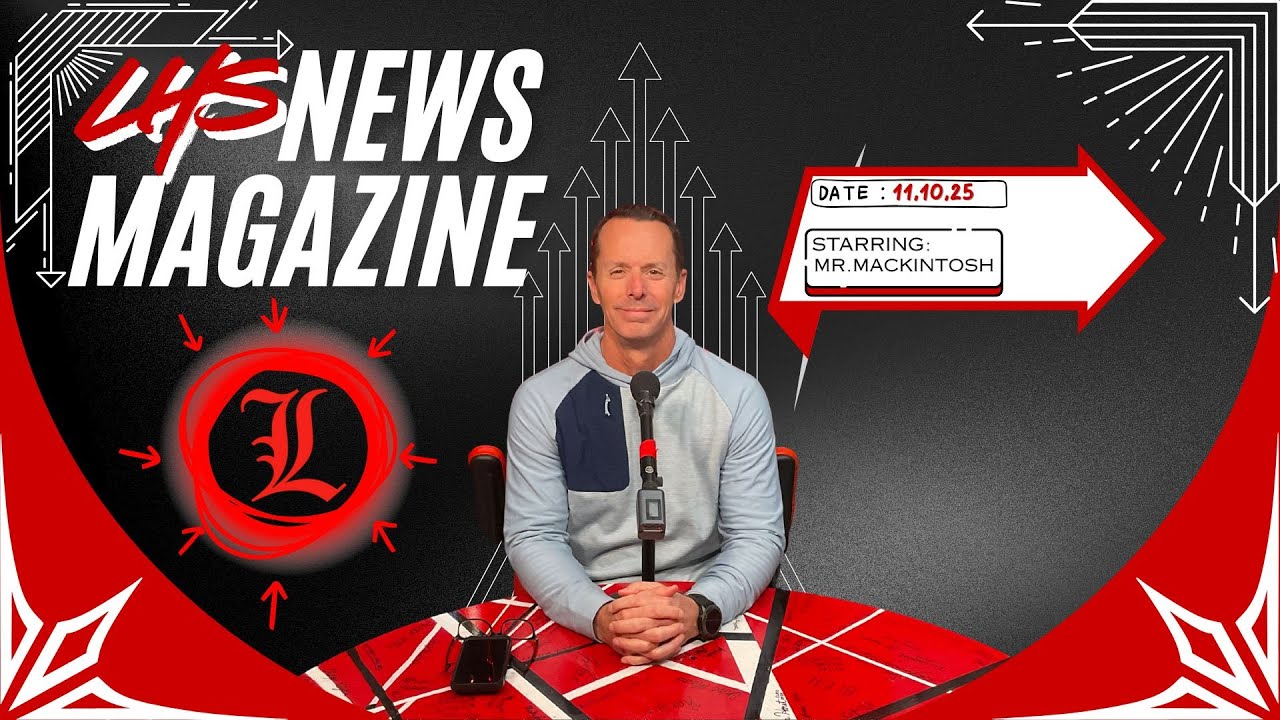 11/10/25 Daily Announcements at Loudon High School with Principal Scott ...