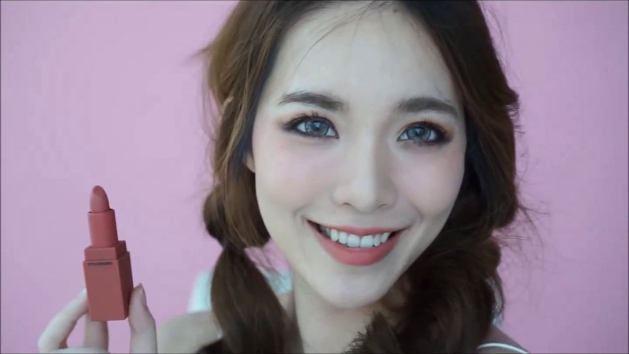 3CE MOOD RECIPE MATTE LIP COLOR REVIEW - YouTube
