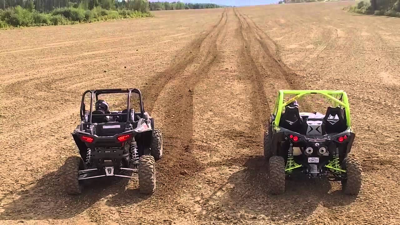 Can Am Maverick X ds TURBO vs RZR XP TURBO EPS - YouTube