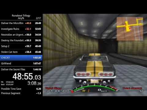 Runabout 3: Neo Age Any% Speedrun in 1:01:34 - YouTube