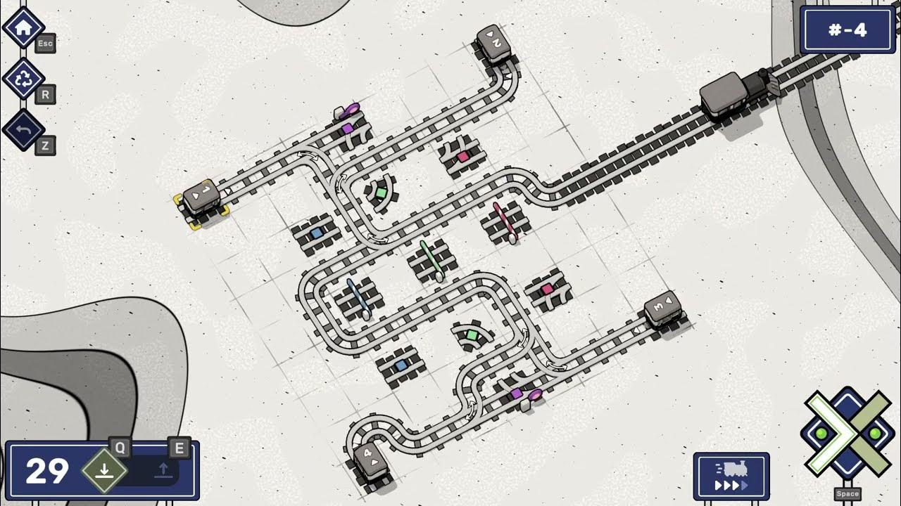 Railbound Level #-4 [walktrough] - YouTube