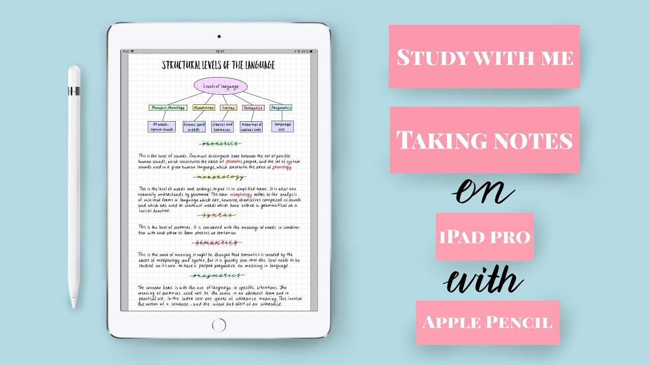 How I Take Notes On IPad In GoodNotes 5 IPad Note Taking Study With how-i-take-notes-on-ipad-in-goodnotes-5-ipad-note-taking-study-with