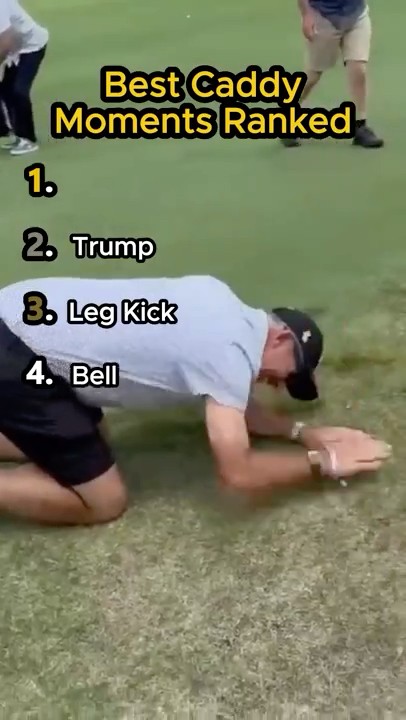Best golf caddy moments ranked - YouTube