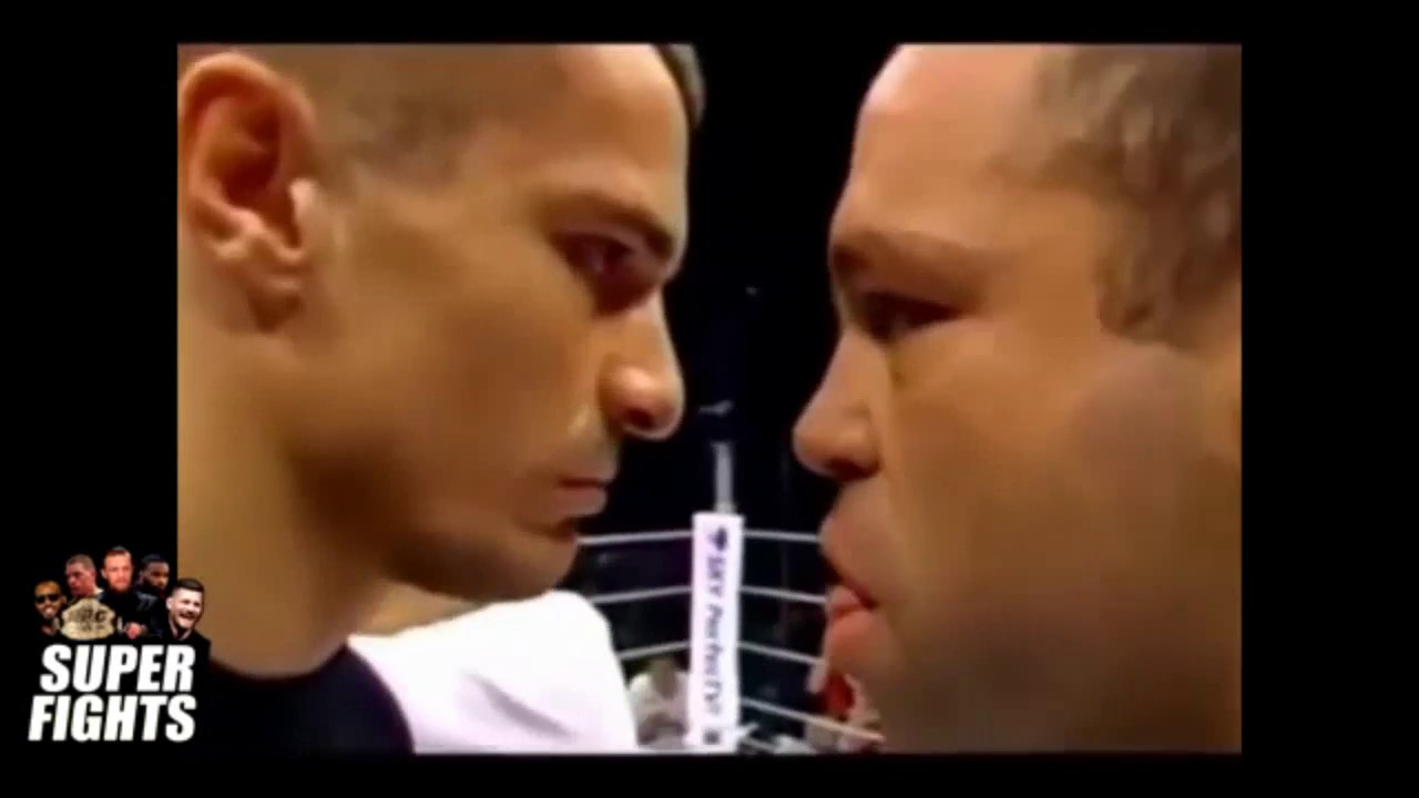 joe rogan on the best staredown ever, fighters try to kill each other ...