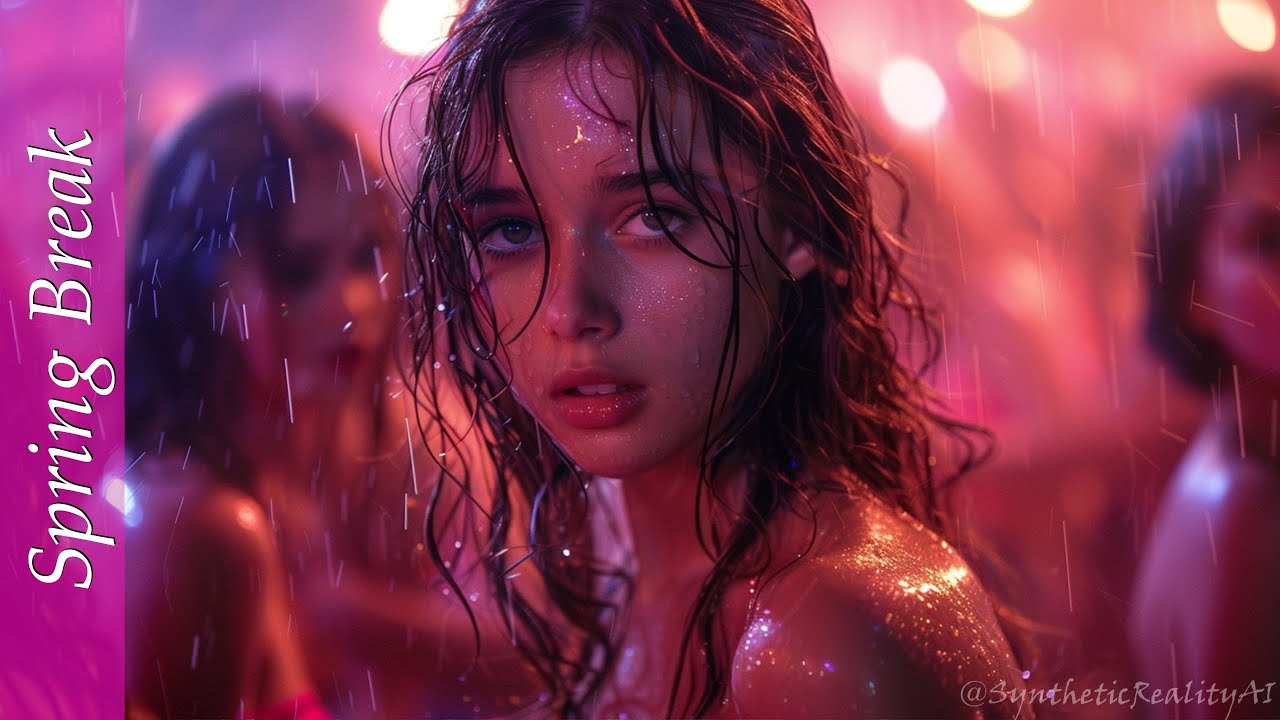 Spring Break Dance Club - Beautiful AI college girls getting wild ...