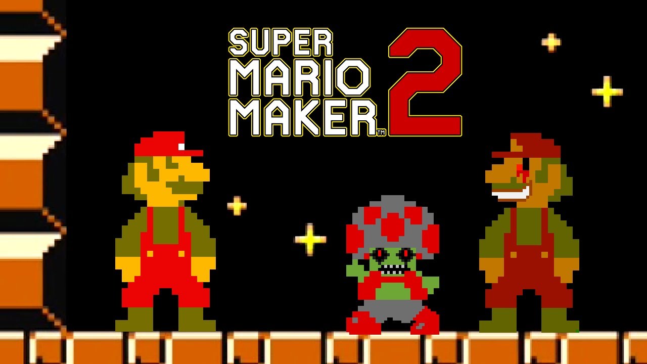 MARIO.EXE IS OFFICIALLY IN MARIO MAKER 2!! - YouTube