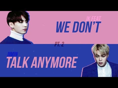 Jimin & Jungkook - We Don't Talk Anymore - Kolay Okunuş