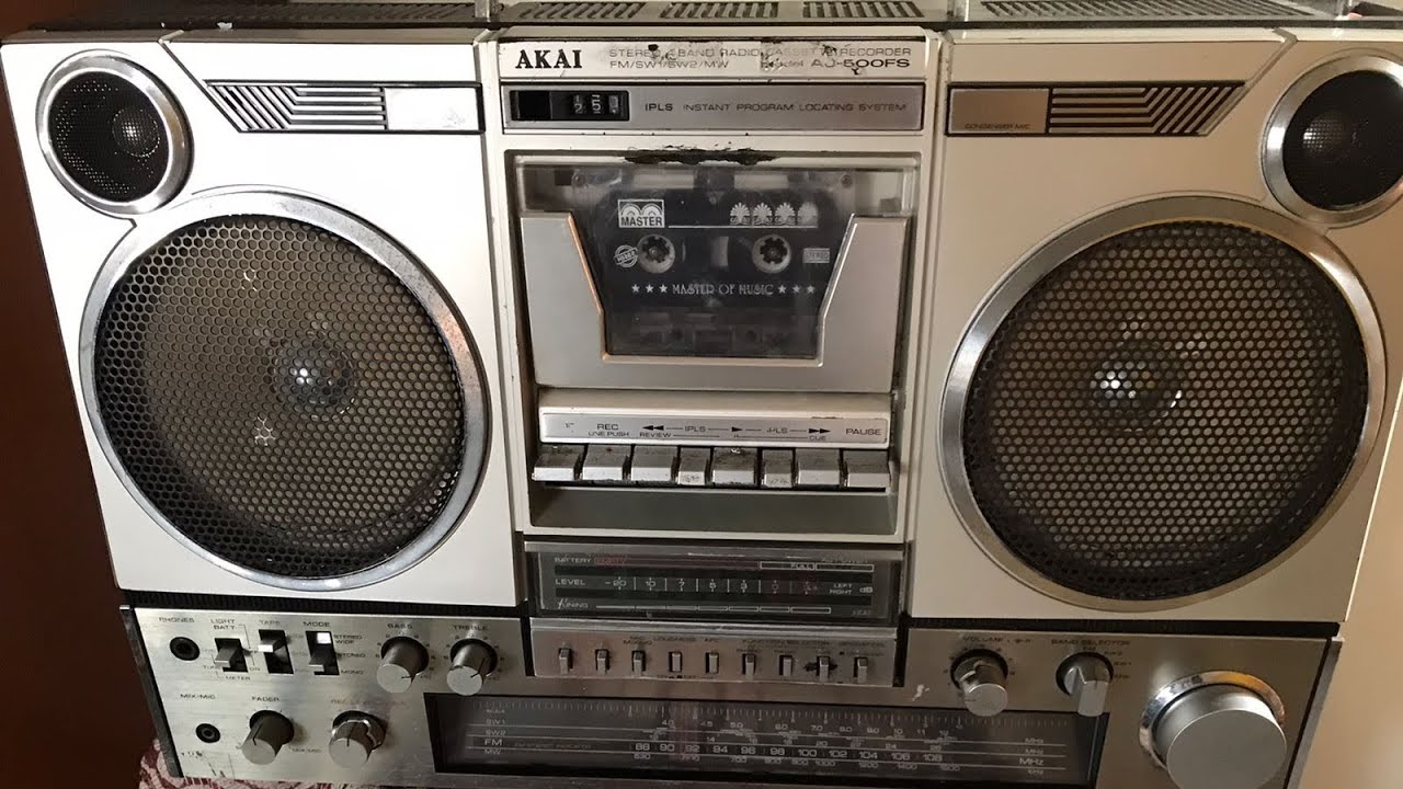 Akai AJ - 500@IndianAntiqueHouse@ Boombox - YouTube
