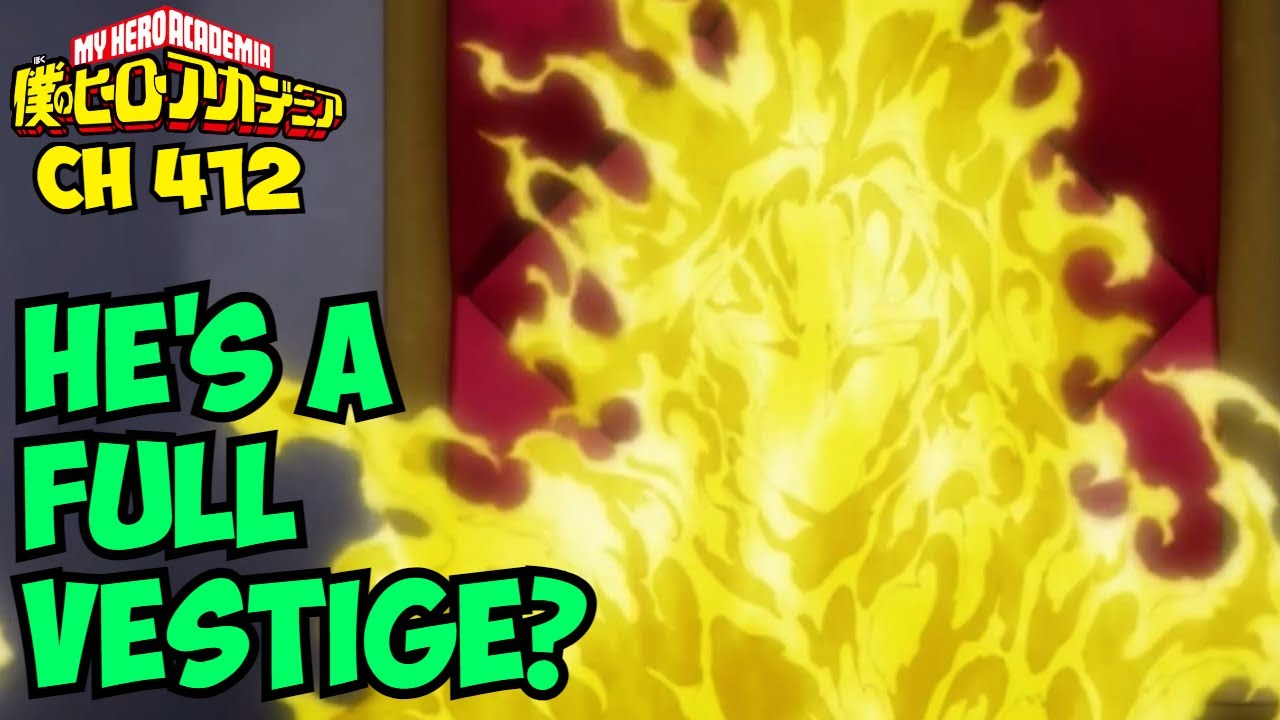 All Might Says LET GO of ONE FOR ALL? - My Hero Academia Chapter 412 ...
