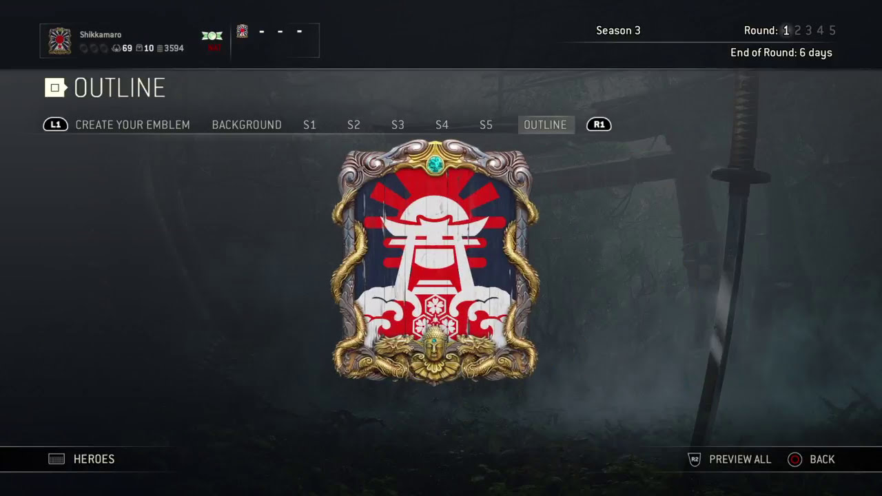 For Honor: Emblem brief tutorial. - YouTube