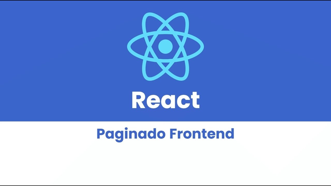 React Paginado Fronend Youtube