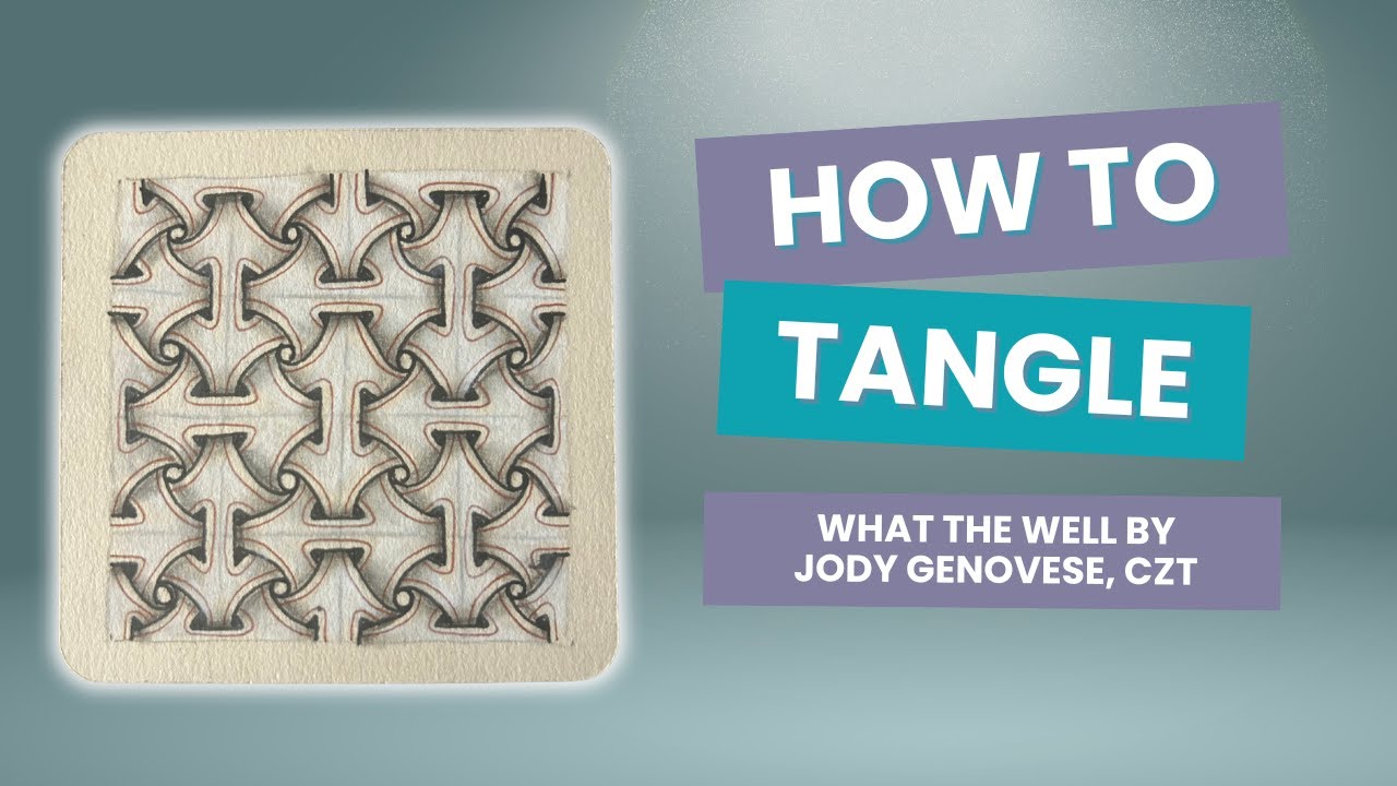 How to Draw Zentangle® Pattern What the Well A Step by Step Guide - YouTube