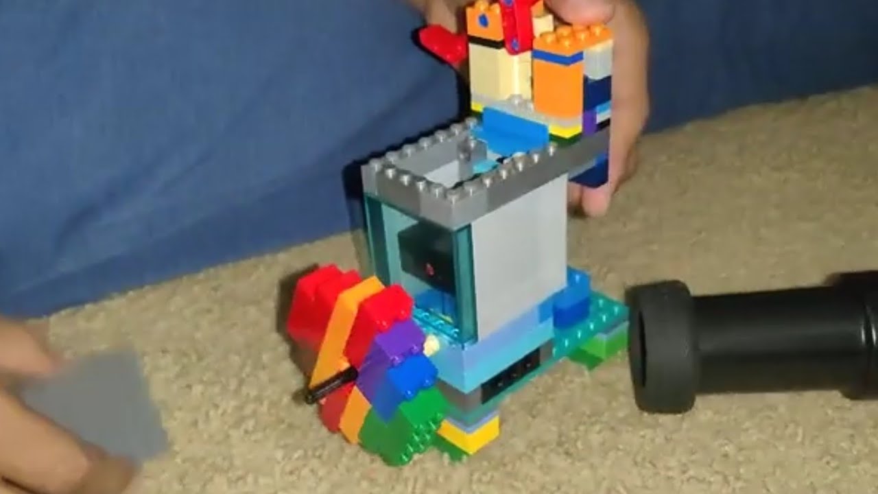 Two LEGO engines...one vac...let's make a rainbow! - YouTube