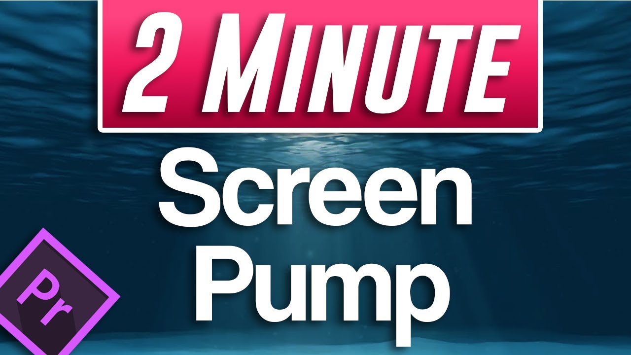 How to Make Screen Pump Bass Effect | Premiere Pro Tutorial - YouTube