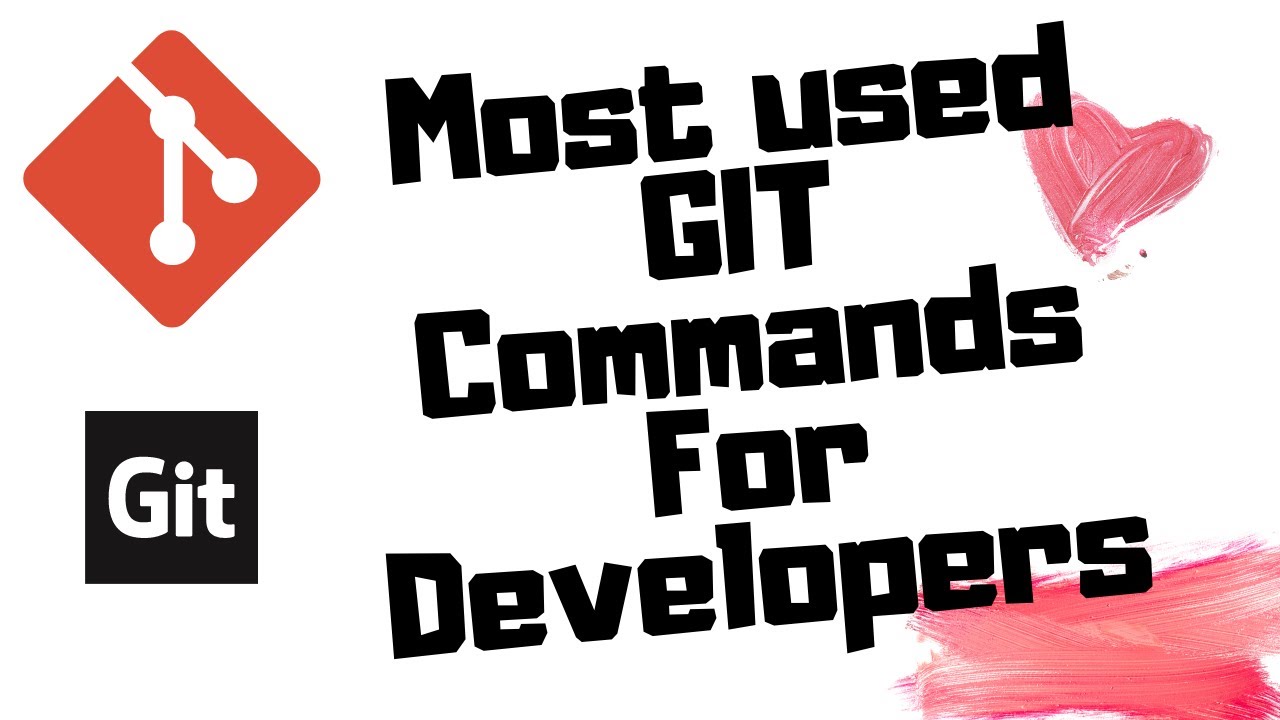Most Used GIT Commands For Developers | #GIT - YouTube