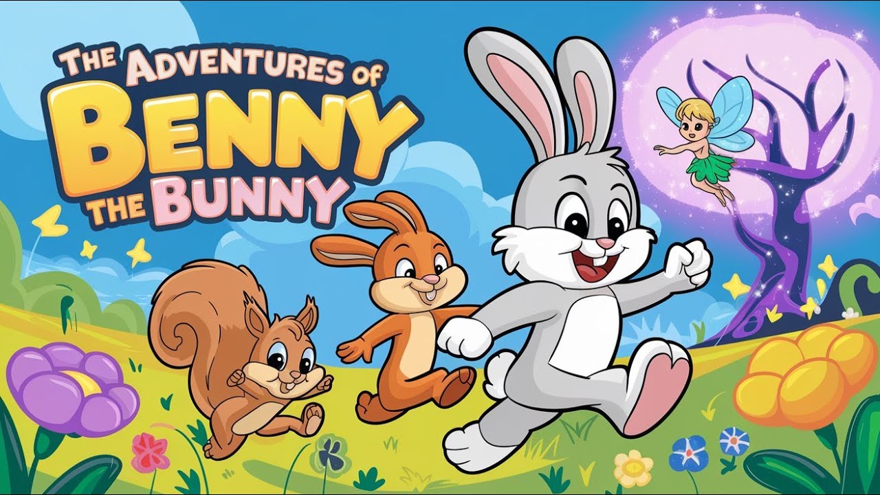 The Adventures of Benny the Bunny - A Magical Kids' Rhyme | PoooPooo ...