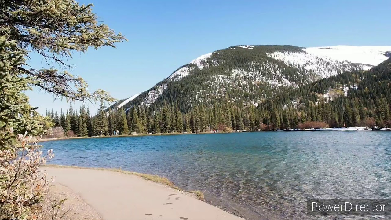 Forget-me-not Pond and Elbow Falls - YouTube