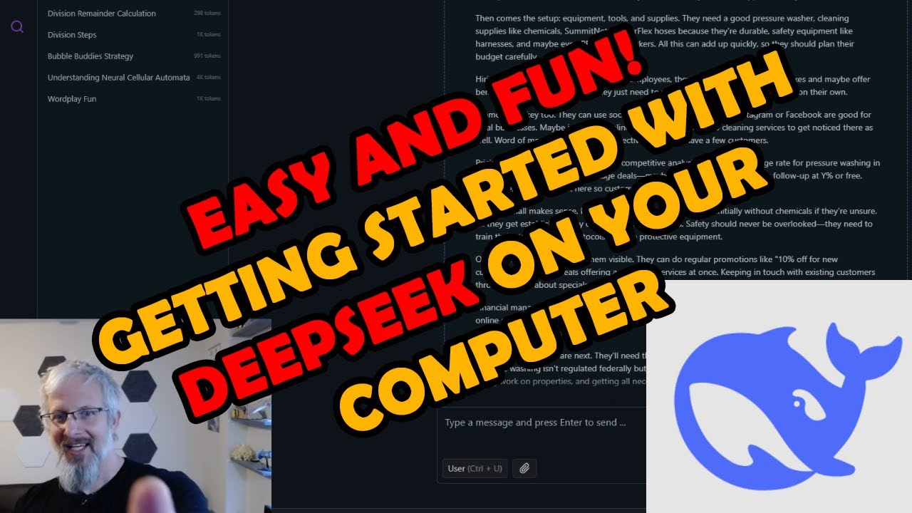 Getting Started with DeepSeek on Your Computer - Easy and Fun! - YouTube