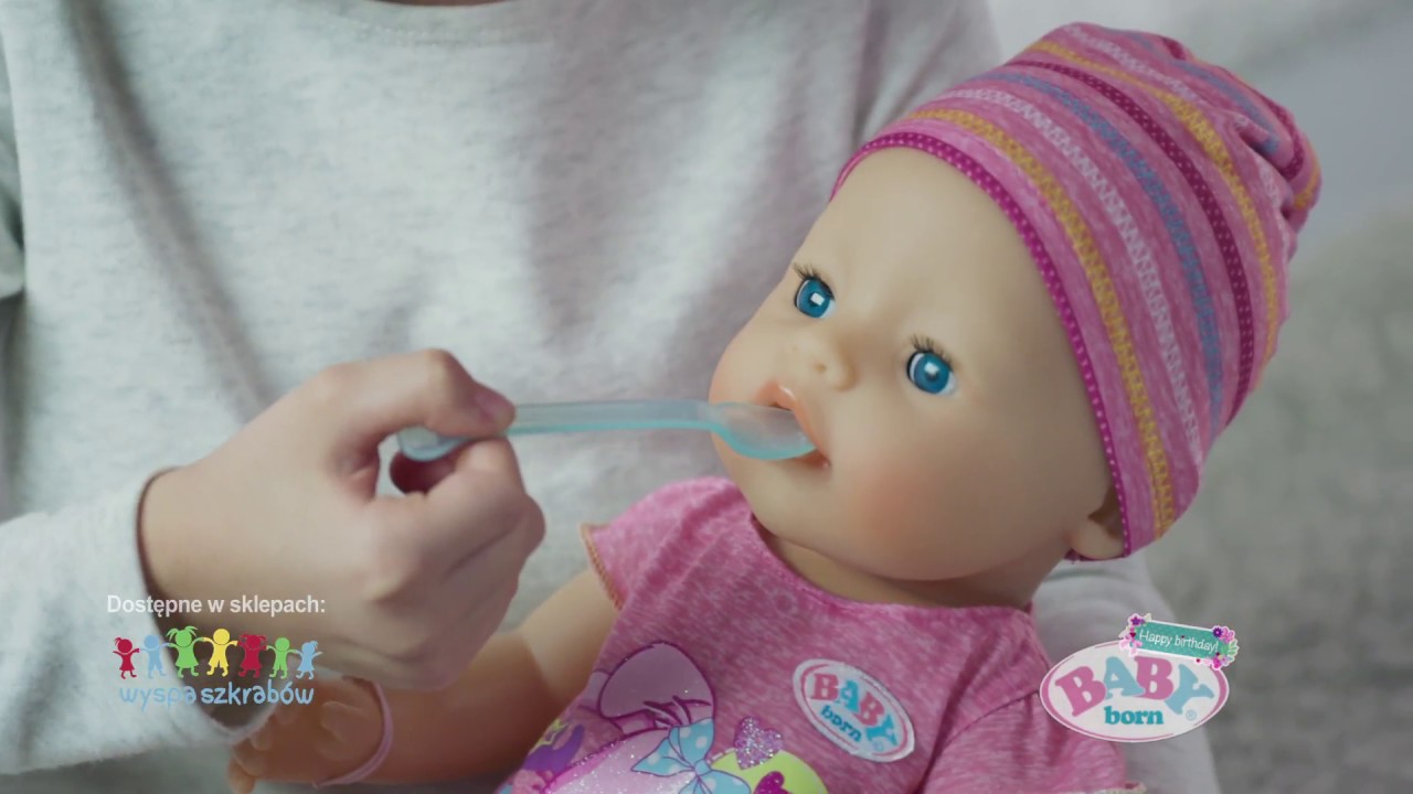 Interaktywna lalka Baby Born - ZAPF - YouTube