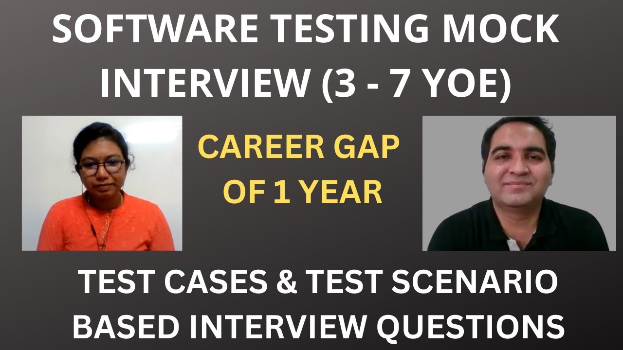 Software Testing Interview Test Case Interview Questions Youtube 2693
