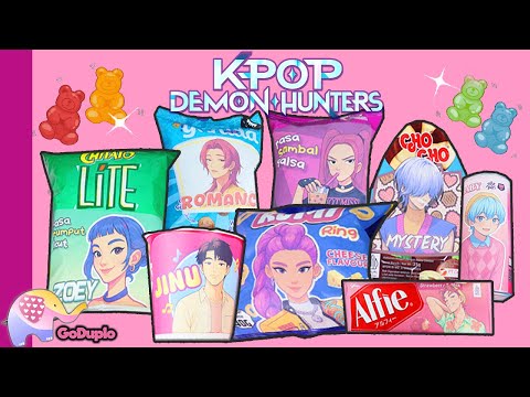 Buka SNACK Serba KPOP DEMON HUNTERS Huntrix dan Saja Boys !!  - Goduplo TV