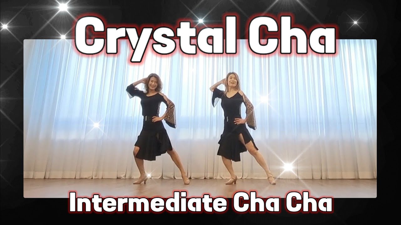 Crystal Cha Line Dance / Intermediate Cha Cha / 거울모드 / RESTART(리스타트) - YouTube