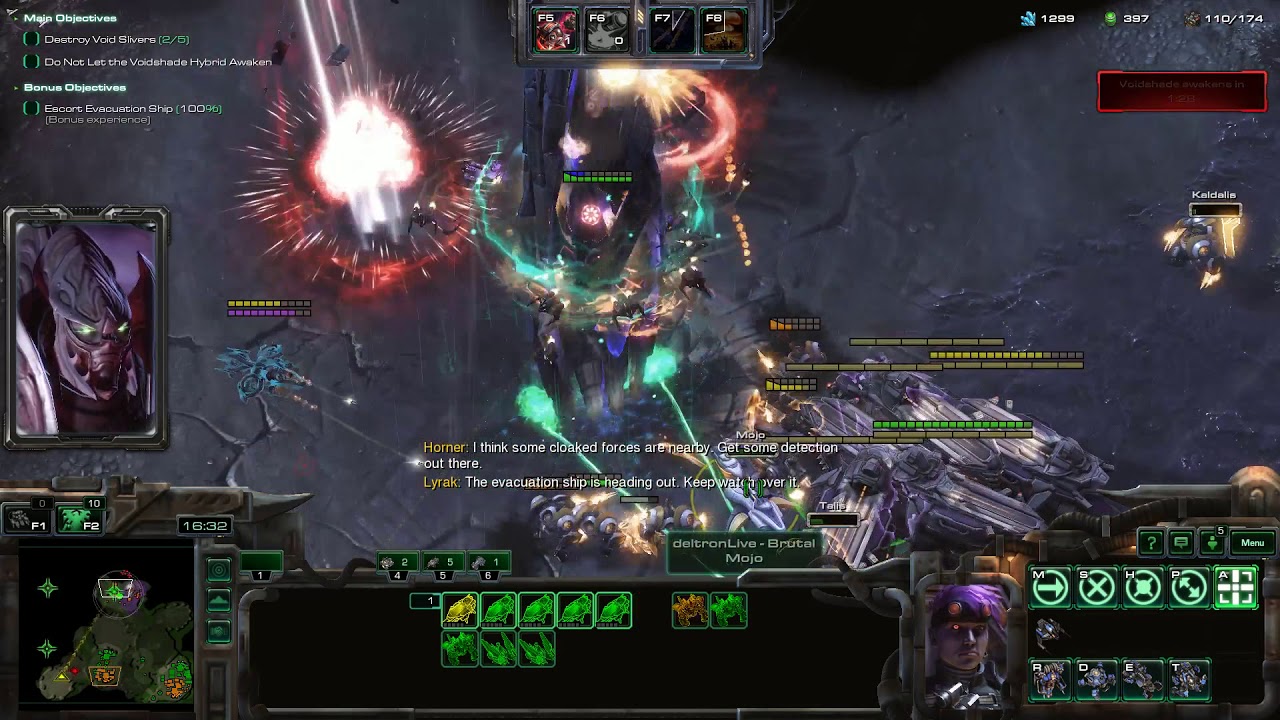 StarCraft 2 Co-op - Han & Horner Level 14.2 - YouTube