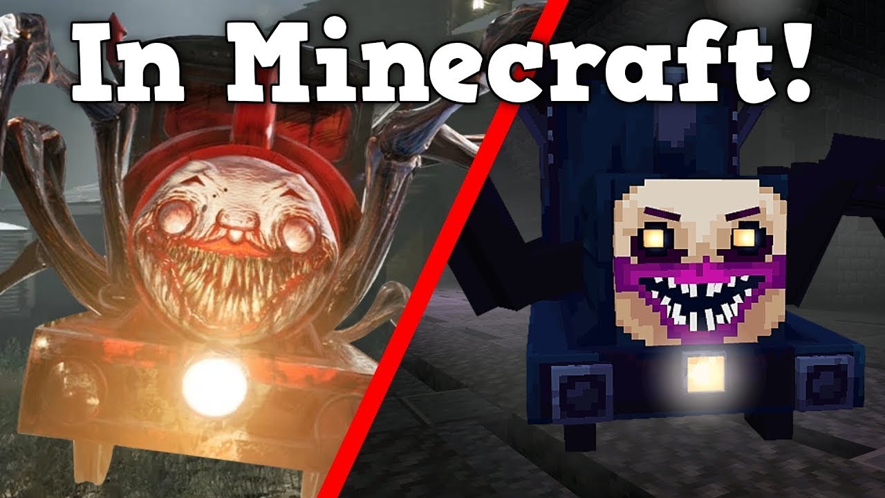 Minecraft , defeating CHOO CHOO CHARLES !! - YouTube